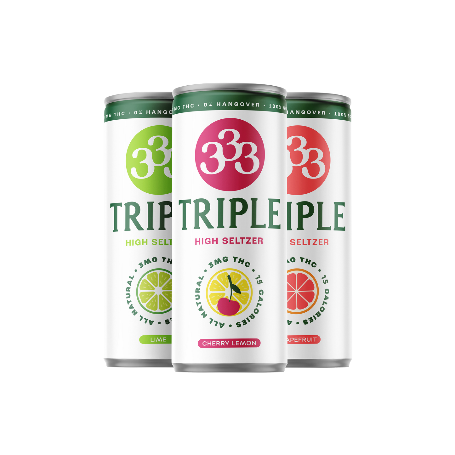THC Seltzer Variety Pack | Drink Triple