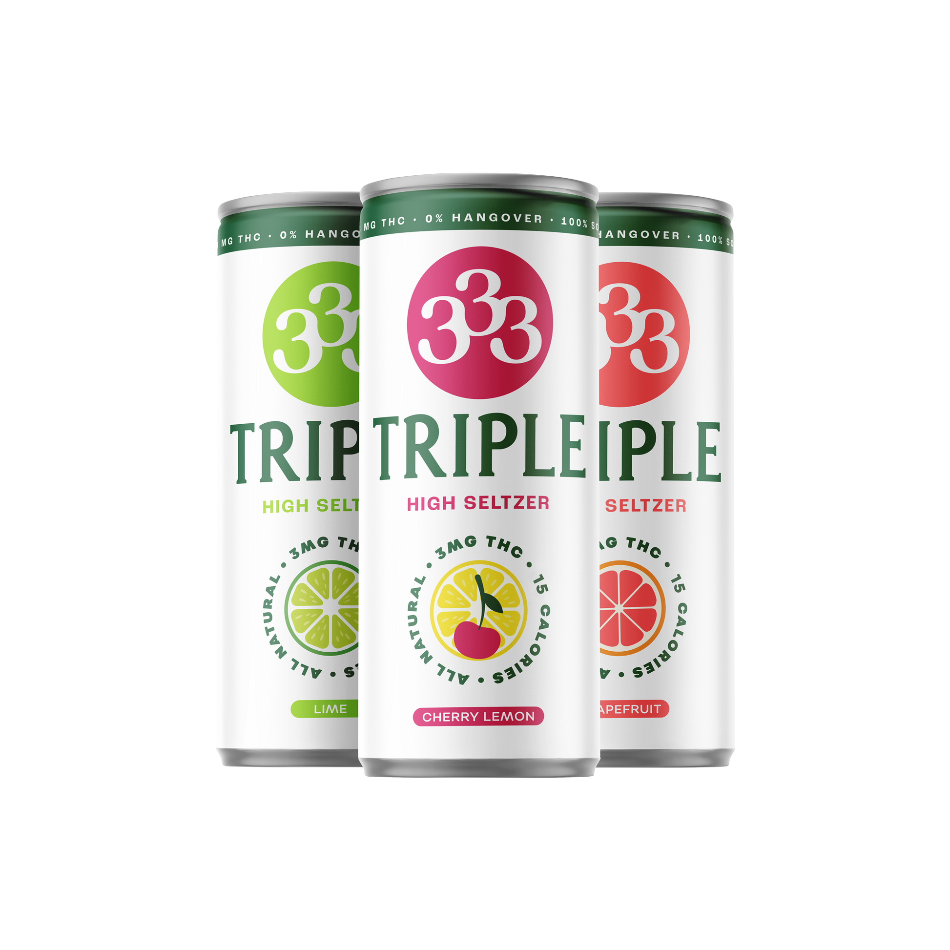 THC Seltzer Variety Pack | Drink Triple