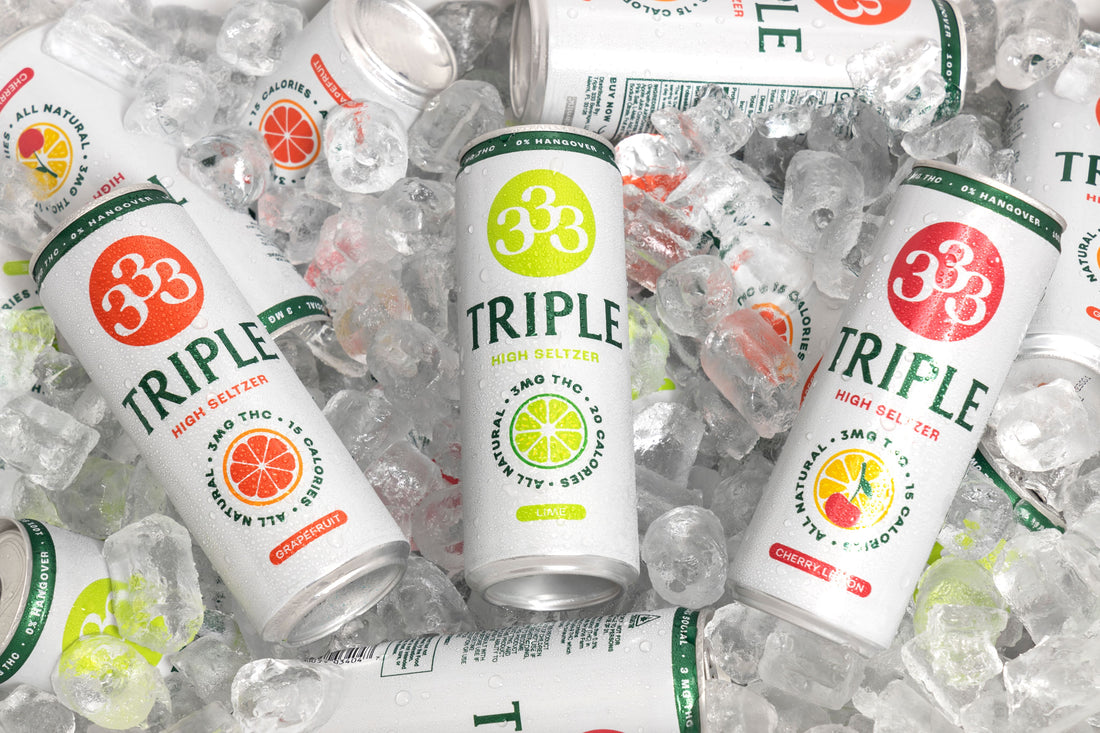 Premium THC Infused Seltzer Drinks | Drink Triple